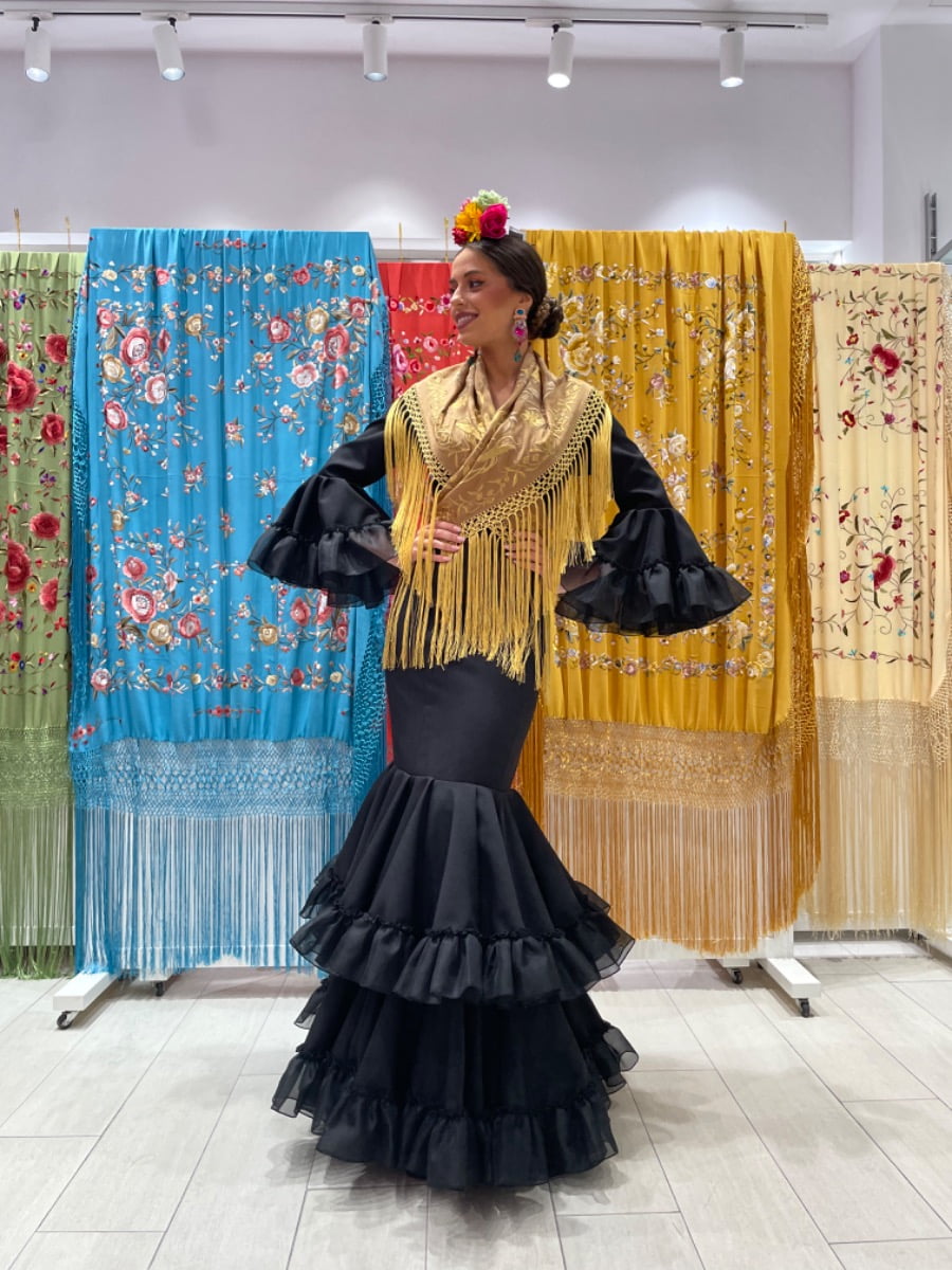 Modelo Ambar de Viva La Feria color negro - Viva la Feria